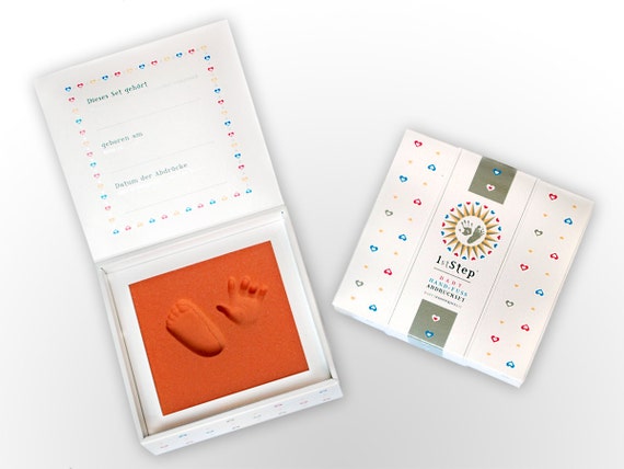 Baby's 1st Step BABYFOOTPRINT KIT by berlindesign on Etsy