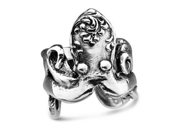 Unique octopus ring related items | Etsy