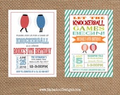 Invitations / Stationery / Coordinating Party by BabadooStationery