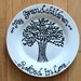 Family Tree Plate: Personalized Grandparent Plate Family Name
