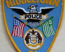 Unique police patch related items | Etsy