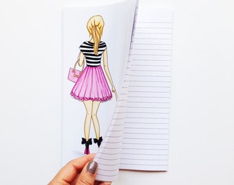 Girly notebook | Etsy
