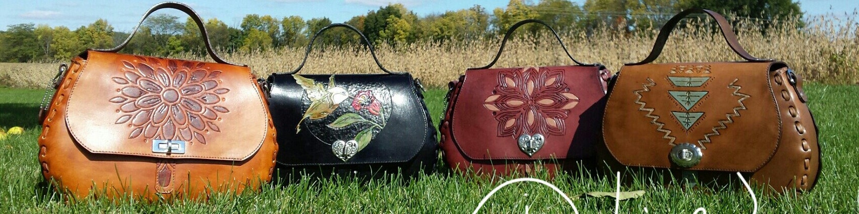Handcrafted Leather Handbags by IODIEBAG on Etsy