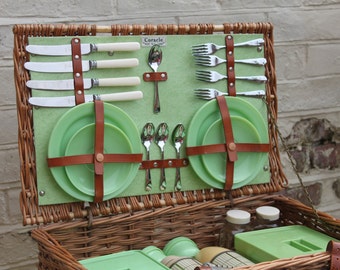 Vintage picnic set | Etsy