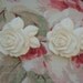 Shabby and Chic Bow/Ribbon Drops Rose Swag by BellaRosaAppliques