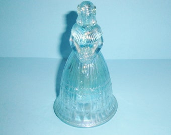 Carnival glass bell | Etsy