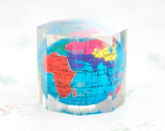 Globe paperweight | Etsy