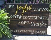 Unique be joyful always related items | Etsy