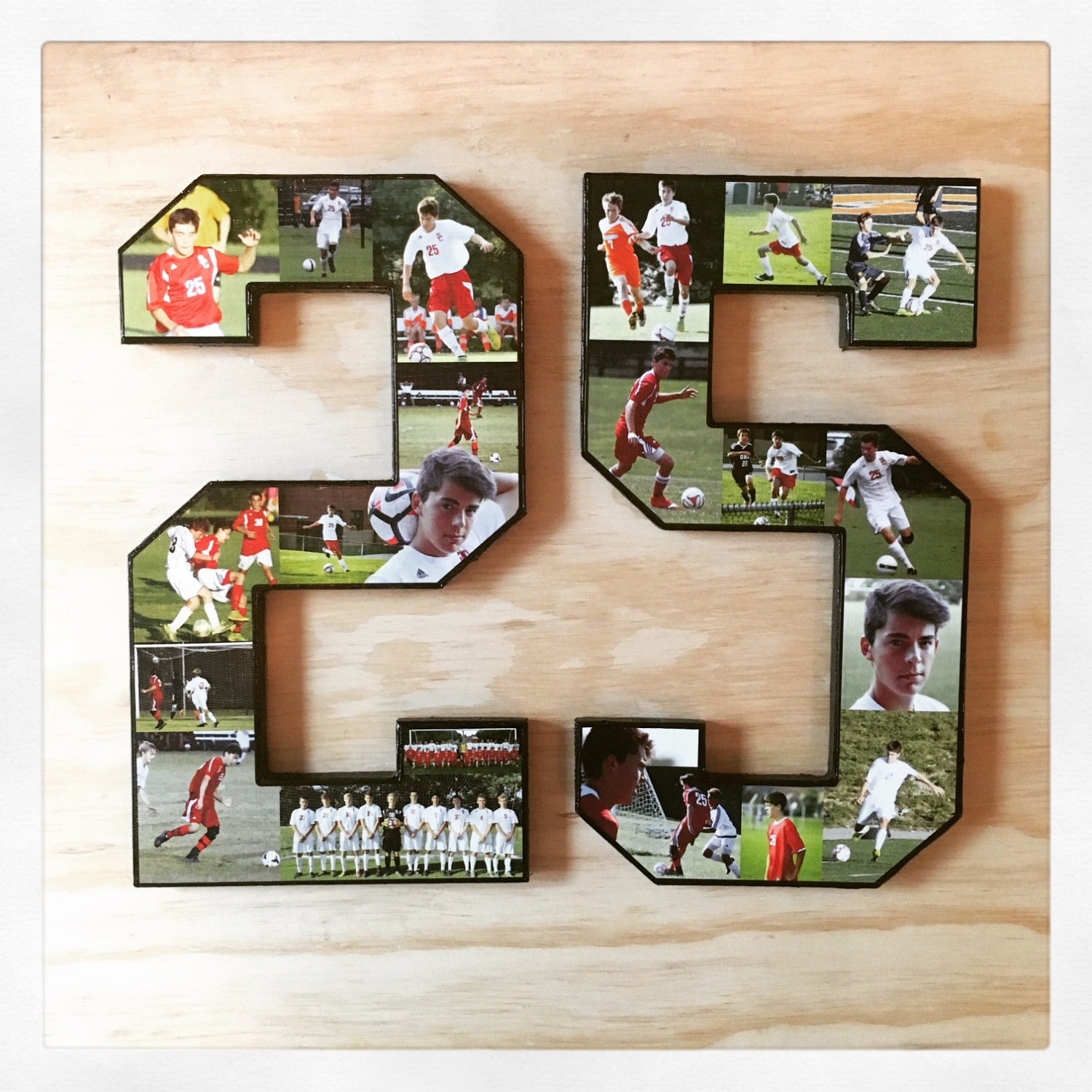 Ships Free Sports collage Custom Athlete Photo Collages