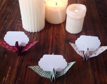 Origami place card | Etsy