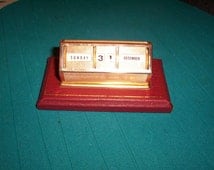 Unique retro calendar related items | Etsy