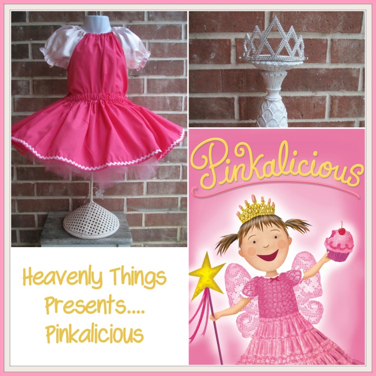 Pinkalicious costume girls pinkalicious by Heavenlythingsforyou