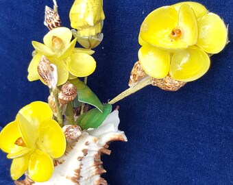 Sea shell flowers | Etsy