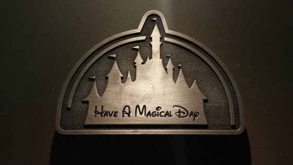 Disney inspired Have a Magical Day plaque