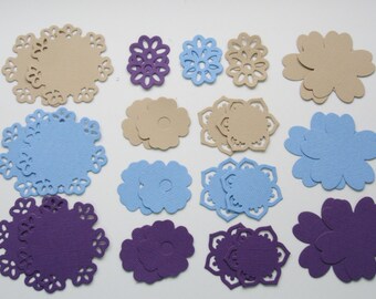 Cardstock flowers | Etsy