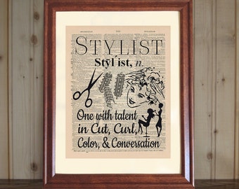 Hair stylist quote | Etsy