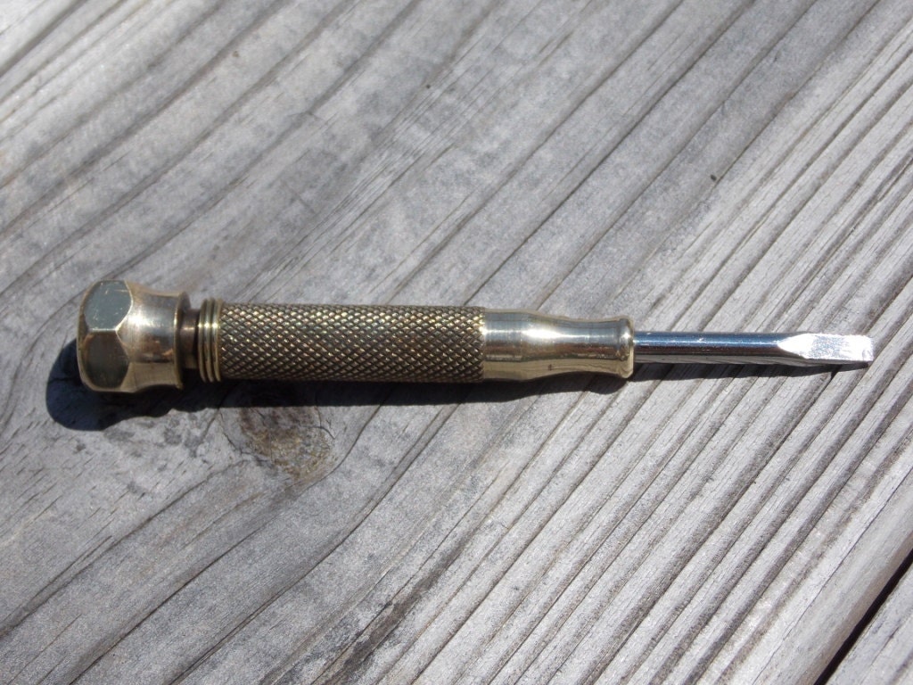 Brass nesting screwdriver Made in the USA