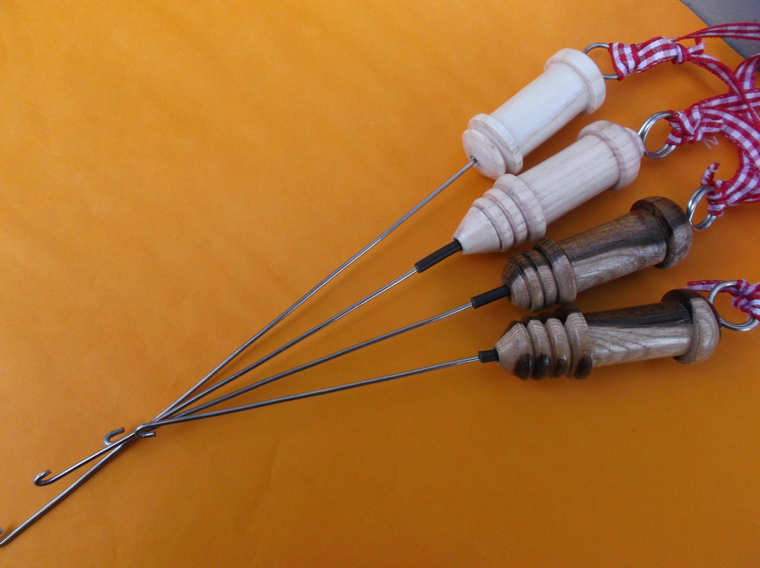 WPI Hook Threaders for Spinning Wheels with orifice flyers