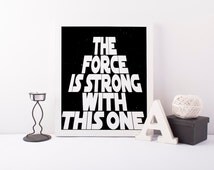 Popular items for darth vader quotes on Etsy