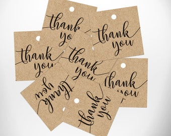 Printable kraft tags | Etsy