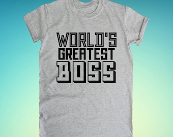 Unique the boss shirt related items | Etsy