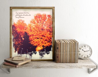 Emily dickinson poem | Etsy