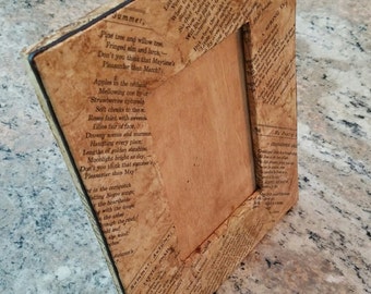 Framed poetry | Etsy
