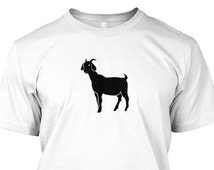 Unique goat tee related items | Etsy