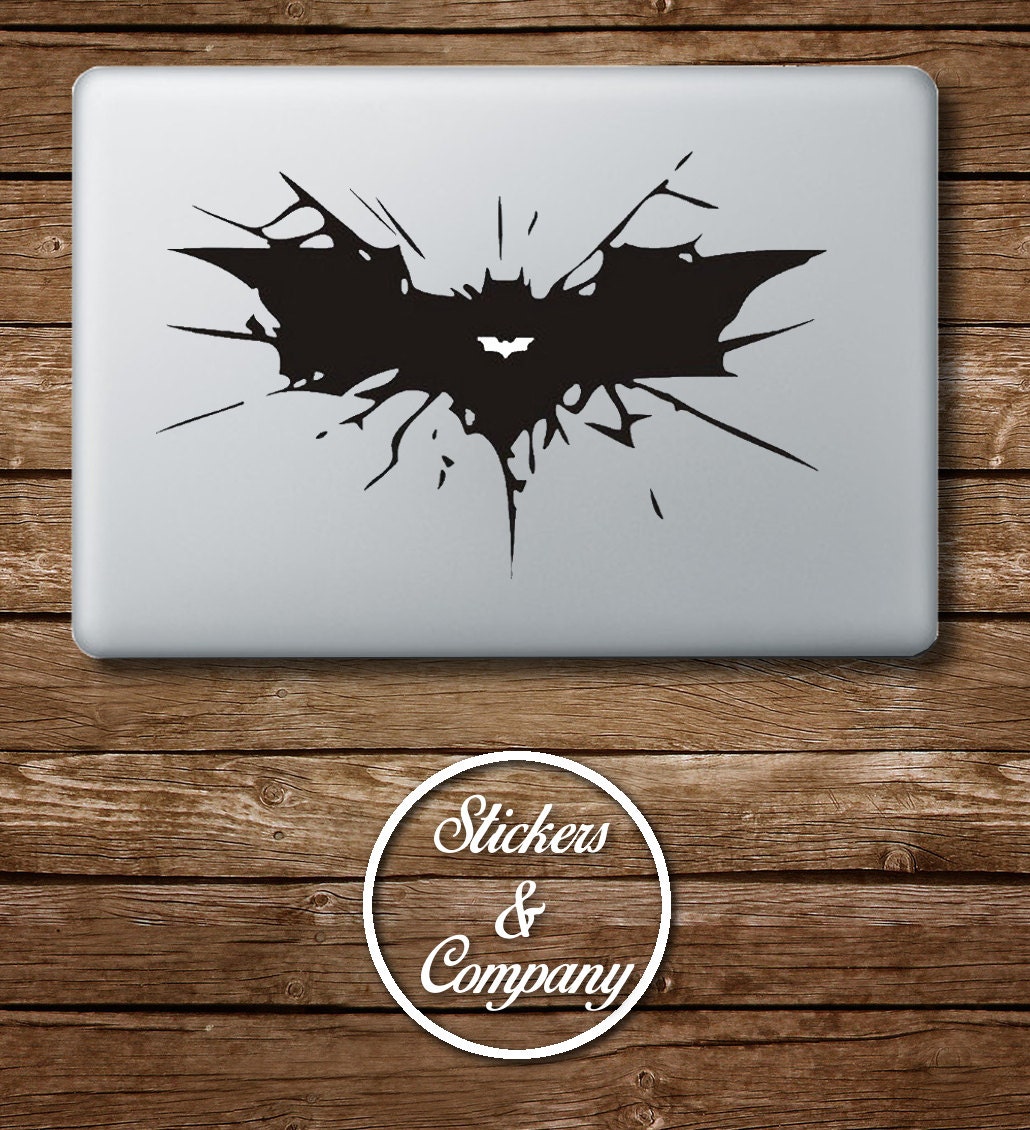 Batman Sticker Macbook and Laptop by StickerAndCompany on Etsy