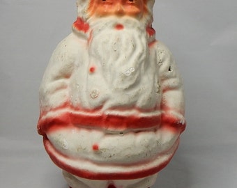 Paper mache santa | Etsy