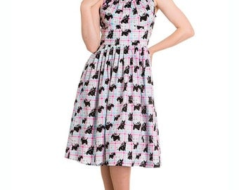 Scottie dog print | Etsy