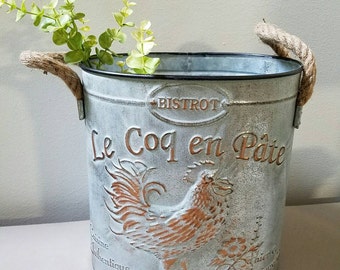 Rooster planter | Etsy