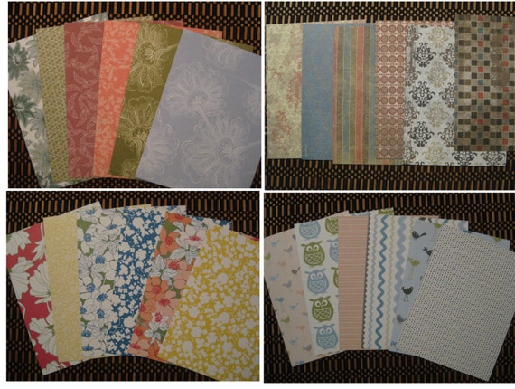 Stampin' Up Designer Series Paper A2 Card Front Layers DSP