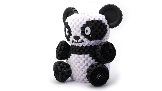 3d Origami Panda Youtube