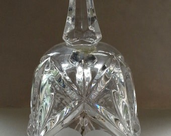 Crystal dinner bell | Etsy