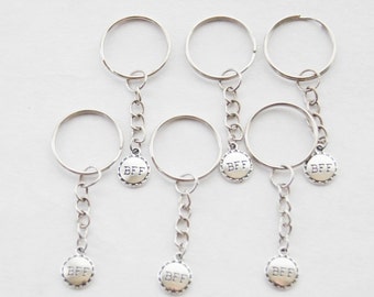 Unique friendship keychain related items | Etsy