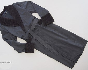 Unique black velvet robe related items | Etsy