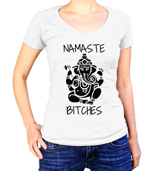 Namaste Shirt Yoga Shirt Yoga Top Yoga Clothes Namaste