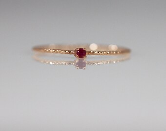 Ruby ring | Etsy