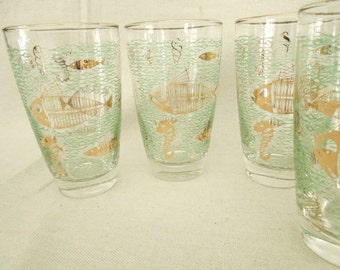 Unique beach theme glasses related items | Etsy