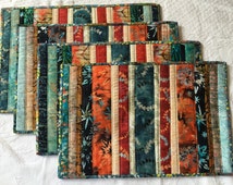 Unique batik placemat related items | Etsy