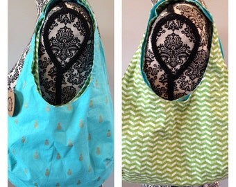 Items similar to NEW Fast & Easy Hobo Bag Sewing Tutorial with Color ...