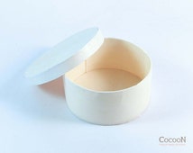 6pcs Light wood Wood crafts Natural wood Decoupage Wooden box ...