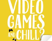 Unique gaming wall art related items | Etsy