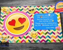 Unique emoji thank you related items | Etsy