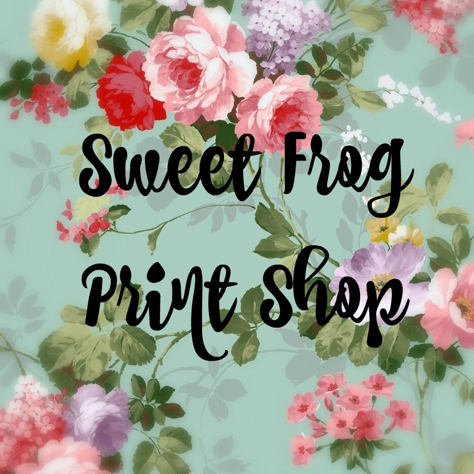 Sweet Frog Print Shop by SweetFrogPrintShop on Etsy