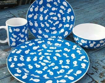 Nautical dinnerware | Etsy