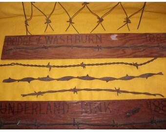 Antique barbed wire | Etsy