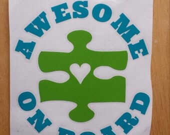 Autism decal | Etsy