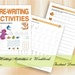 Pre-Writing Activities for preschool children by ArtmediaSmartKids